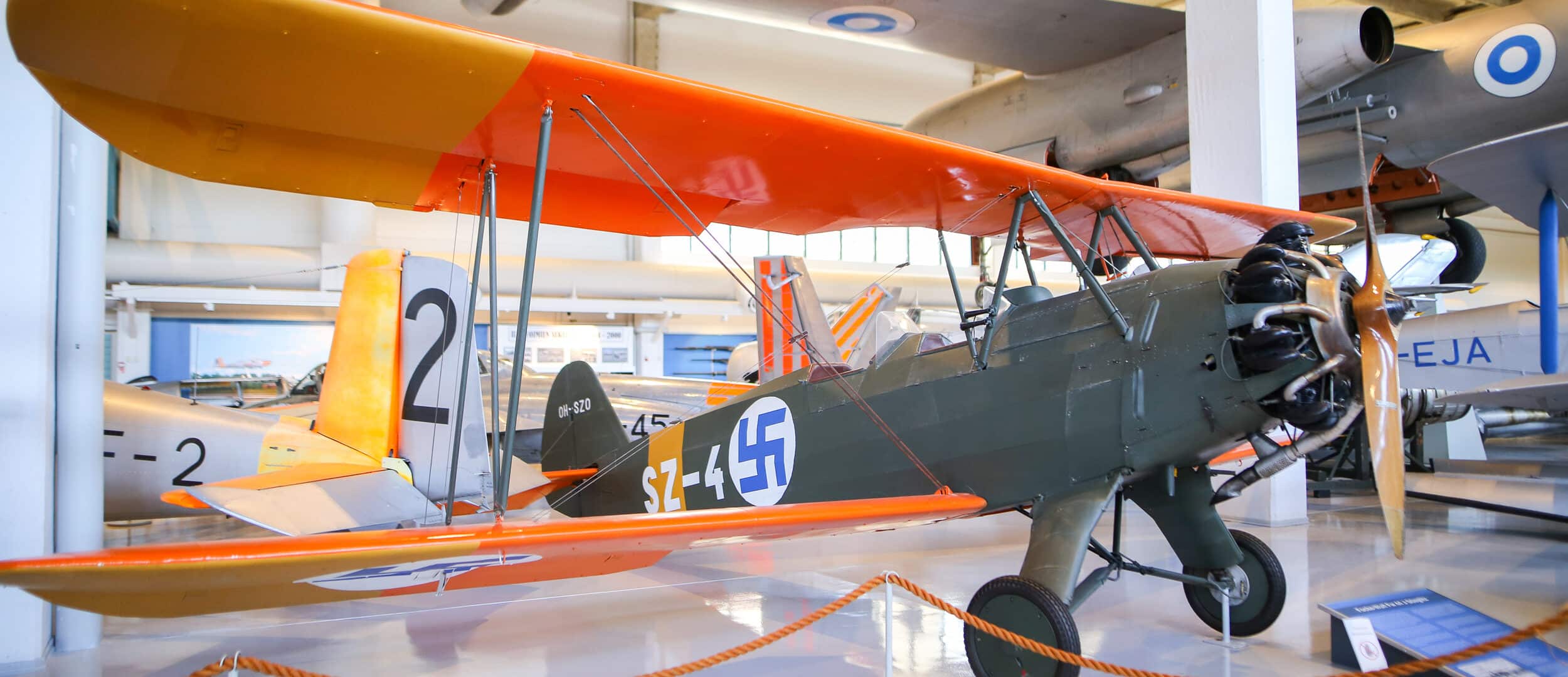 Focke-Wulff FW 44 J Stieglitz (SZ-4) - Finnish Air Force Museum
